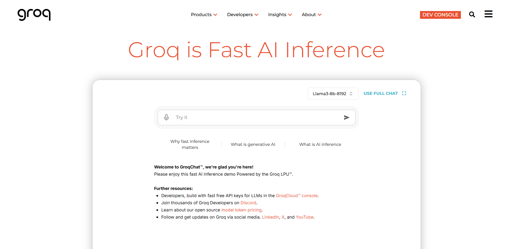 世界最速のAI『Groq（グロック）』とは？特徴やChatGPTとの違いについて解説 | メタバース相談室